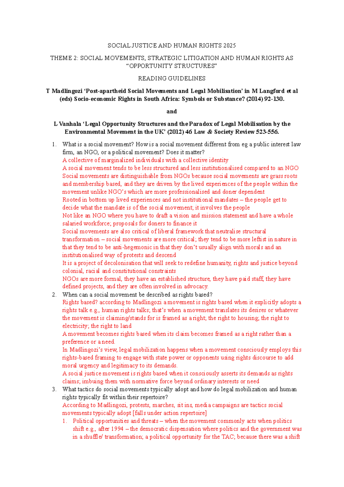 SOCIAL JUSTICE AND HUMAN RIGHTS 2025: SOCIAL MOVEMENTS & LEGAL ...