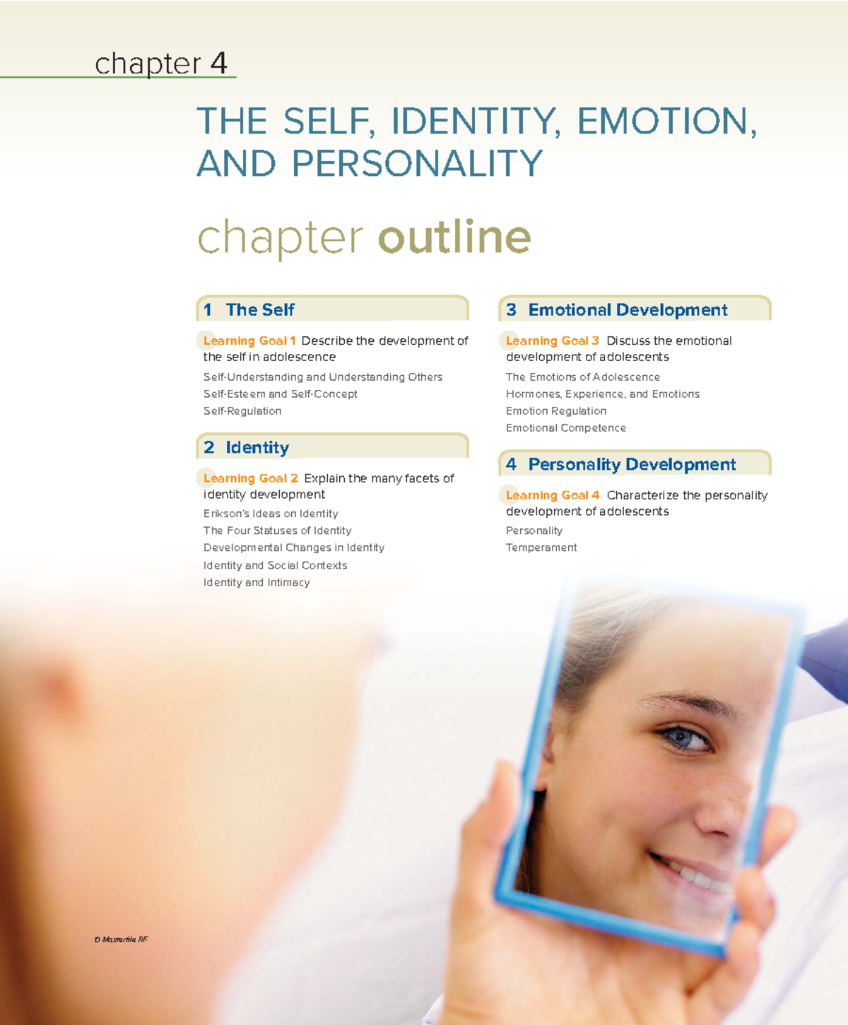 Chapter 4: The Self, Identity, Emotion, and Personality - Adolescent ...