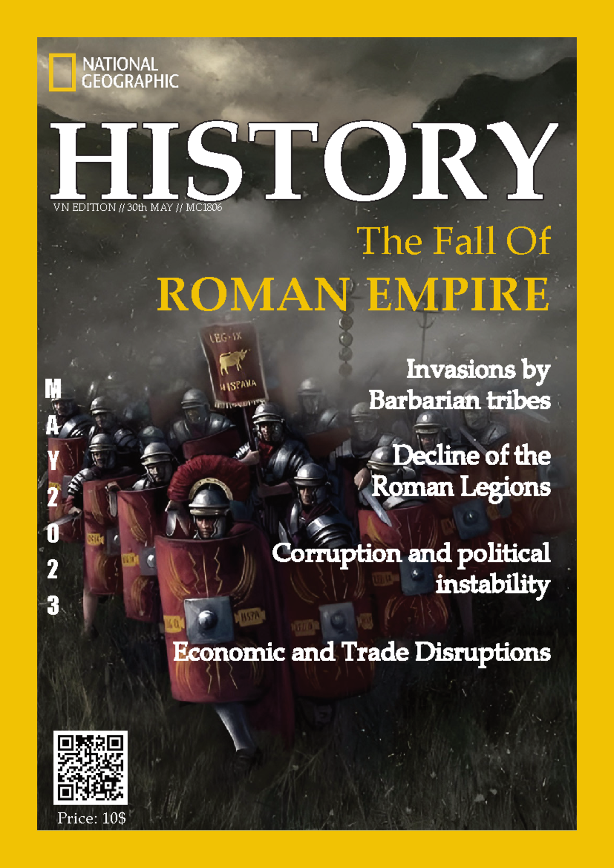 Mtp - bài mẫu - HISTORYHISTORY The Fall Of ROMAN EMPIRE Invasions ...