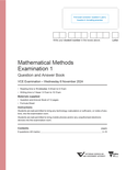 Practice materials for Studying Math Methods Unit 3 and 4 in VCE ...