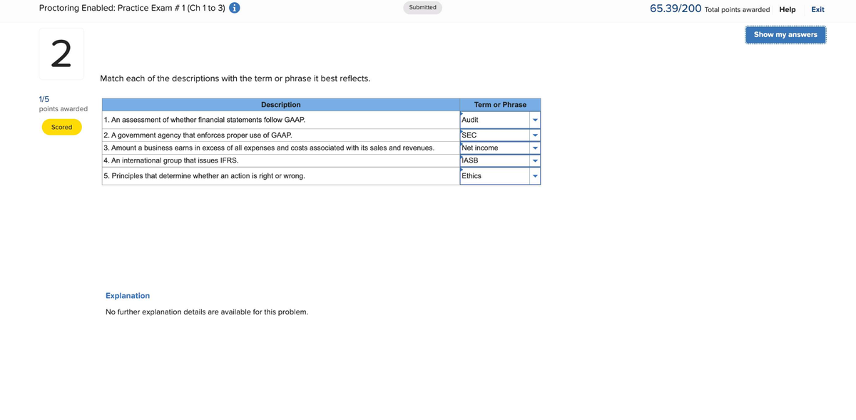 Final Exam Review Guide for Course XYZ 101: Practice Exam 1 (Ch 1-3 ...