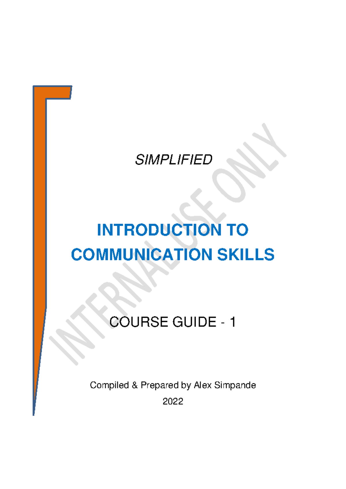 Intro to Communication Skills (Part 1) - SIMPLIFIED INTRODUCTION TO COMMUNICATION SKILLS COURSE ...