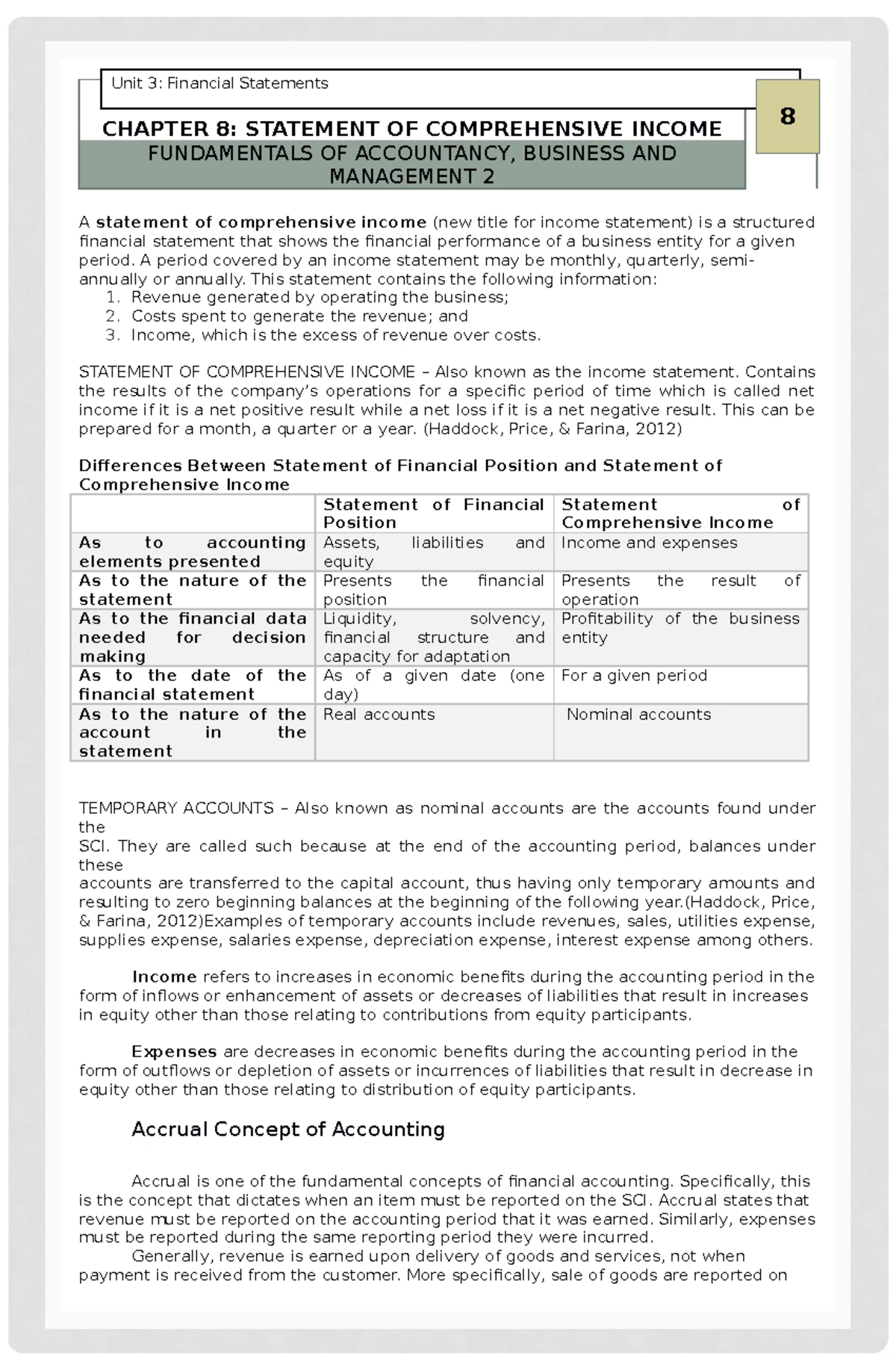 6 - Statement of Changes in Equity - Statement of Changes in Equity SCE ...