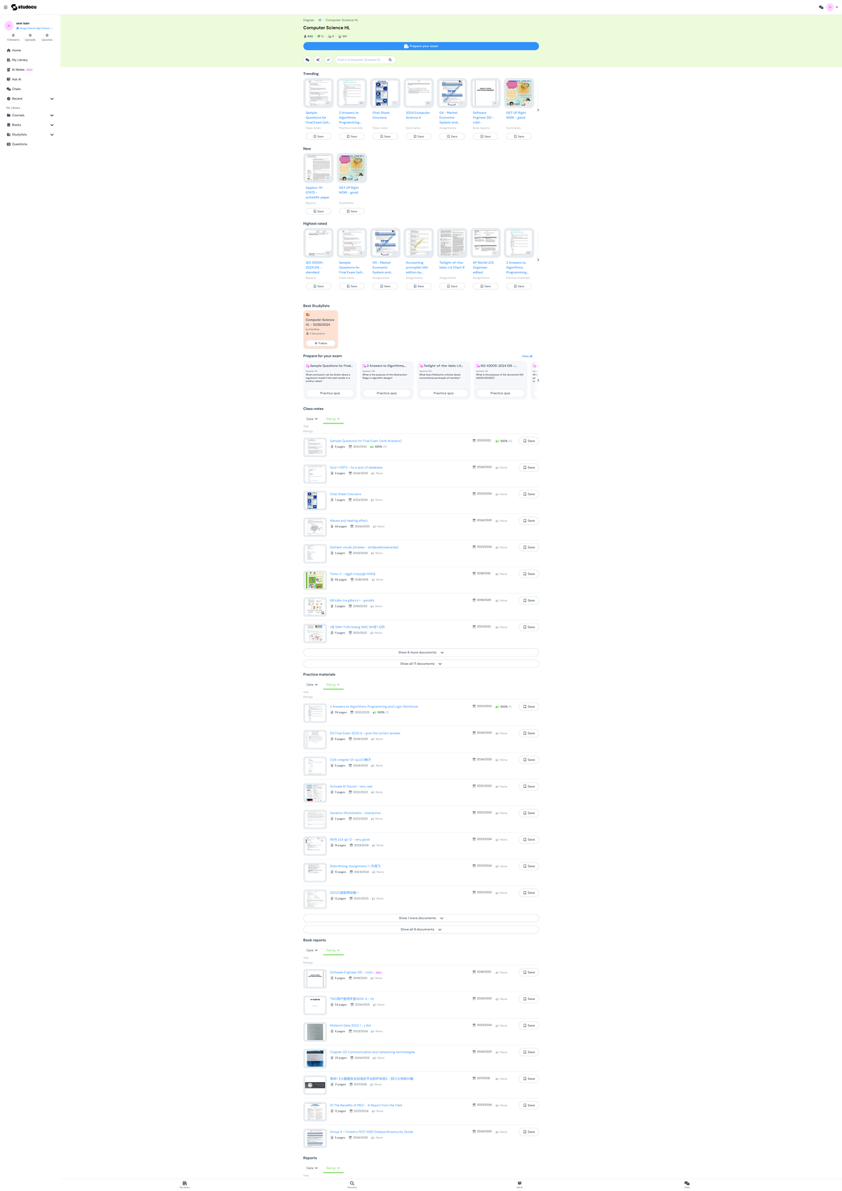 International Baccalaureate Diploma - Studocu - Computer Science HL ...