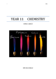 Chemistry ATAR - Grade: 11 - Western Australian Certificate of ...