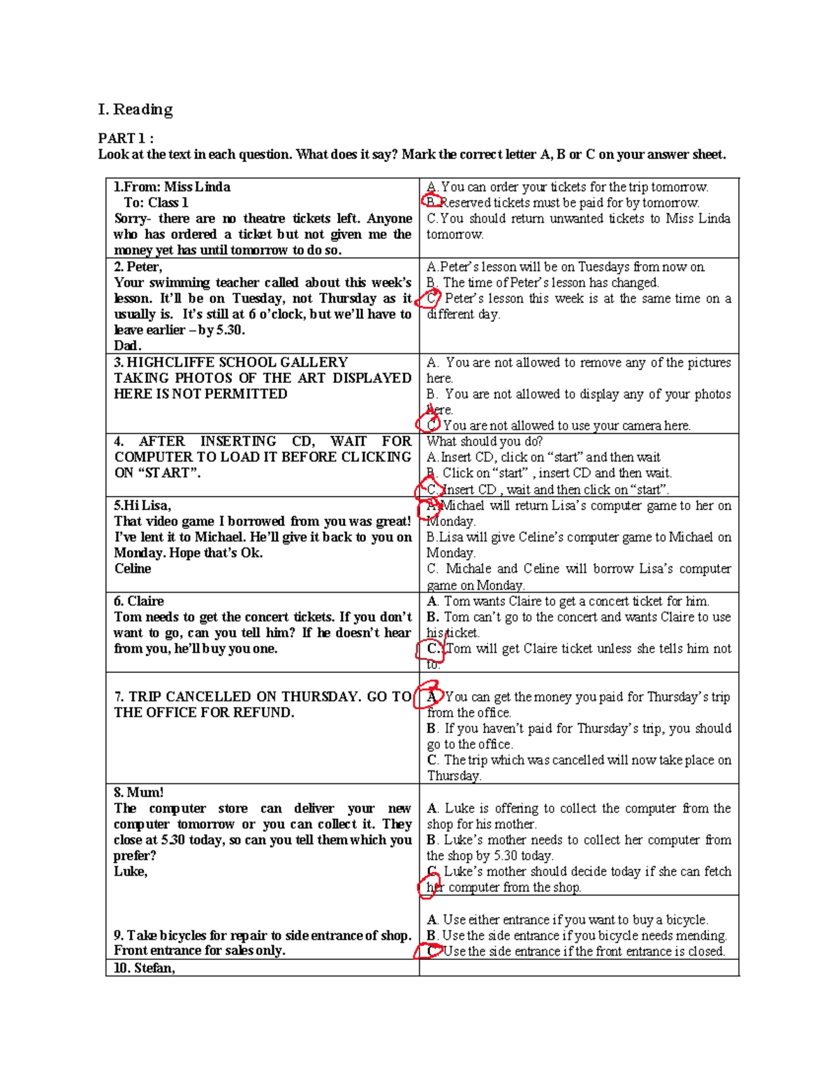 Lesson 2 & 3: Reading & Writing Strategies for SV - Studocu