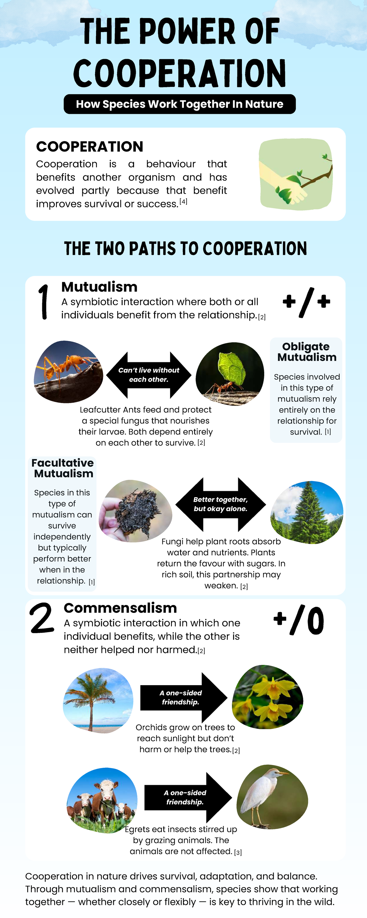 The Power of Cooperation in Nature: Insights on Mutualism and ...