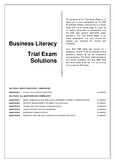 BUSL3 - business literacy - Studocu