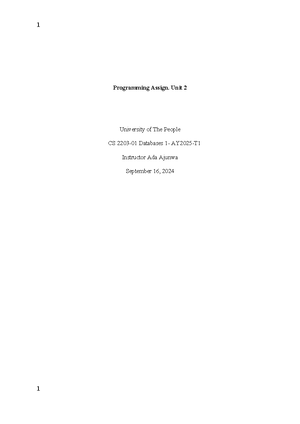 [Solved] Imagine you are tasked with designing a database system for a - CS 2203 - Databases 1 ...