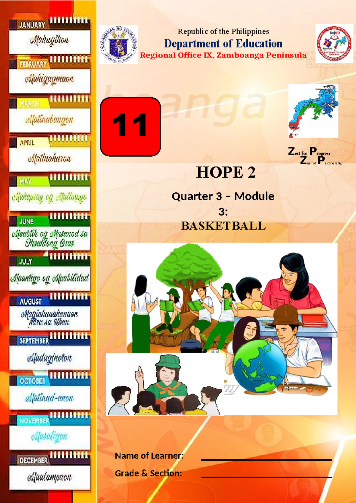G11 HOPE 2 Quarter 3 Module 3: Understanding Basketball Fundamentals ...
