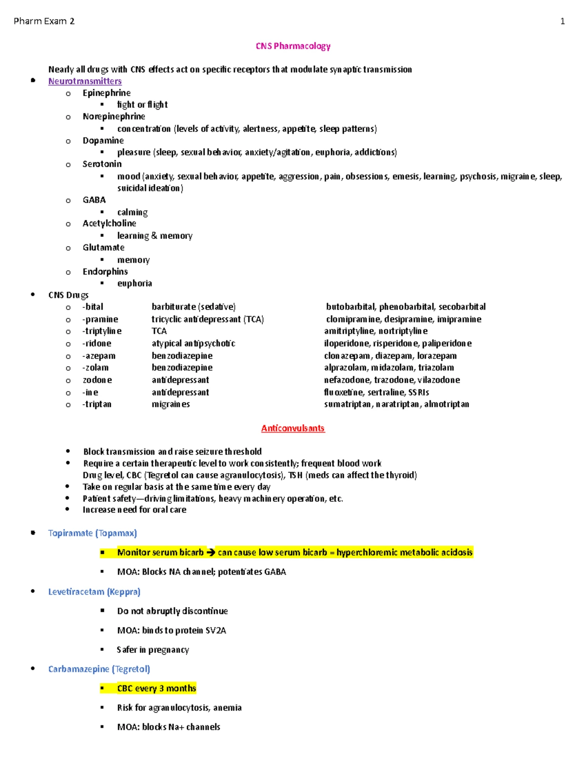Shadow Health® COPD Medication - Focused Exam: COPD Results | Completed ...