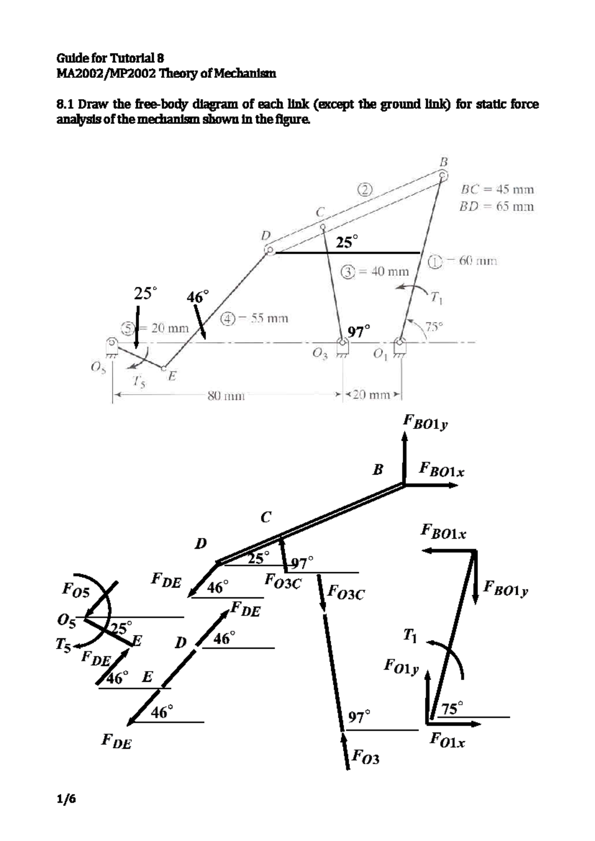 Tutorial 8 Guide - nil - Guide for Tutorial 8 MA2002/MP2002 Theory of ...