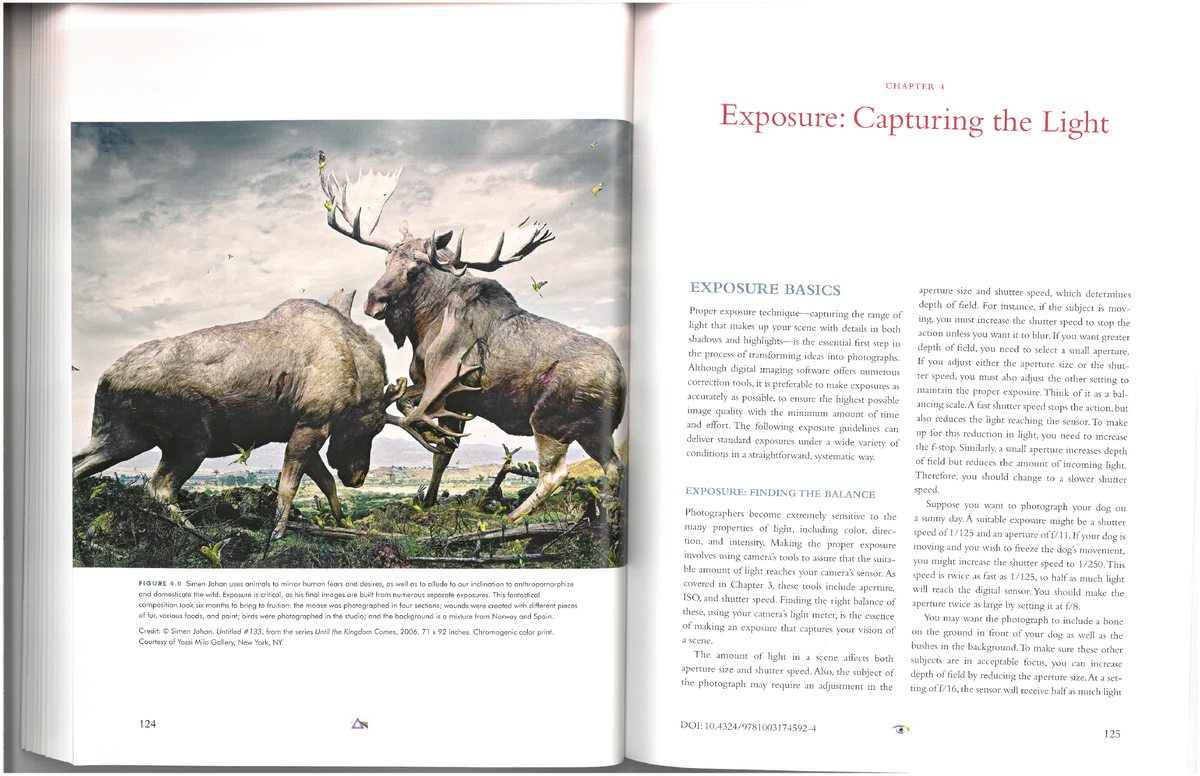 CHAPTER 4: Exposure Techniques in Photography (SKM Report) - Studocu