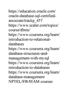 [Solved] Which of the following SQL sublanguage constructs are used - DataBase Management System ...