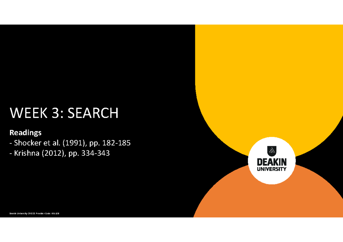 Wk 3 Lecture Notes - Understanding Consumer Internal Searches - Studocu