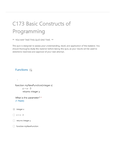 ITEC C173 - Scripting and Programming - Foundations - Studocu