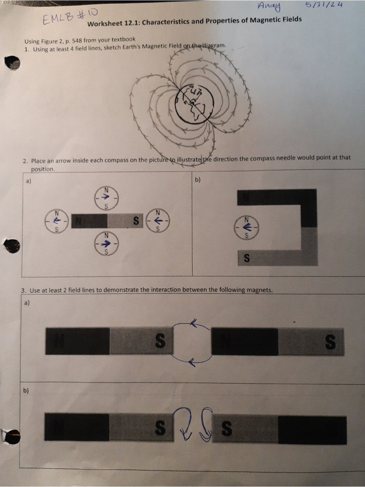 EMLB#10 - A lab book for the electricity and magnetism unit in grade 11 ...