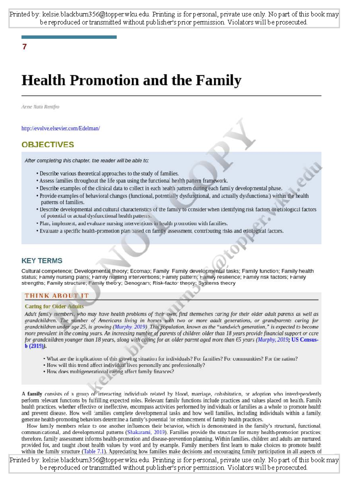 Health Promotion Strategies Across the Lifespan: A Guide - Studocu
