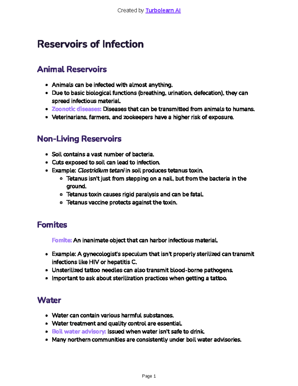 MBIO (1220) Lecture on Infection Control and Transmission Dynamics ...