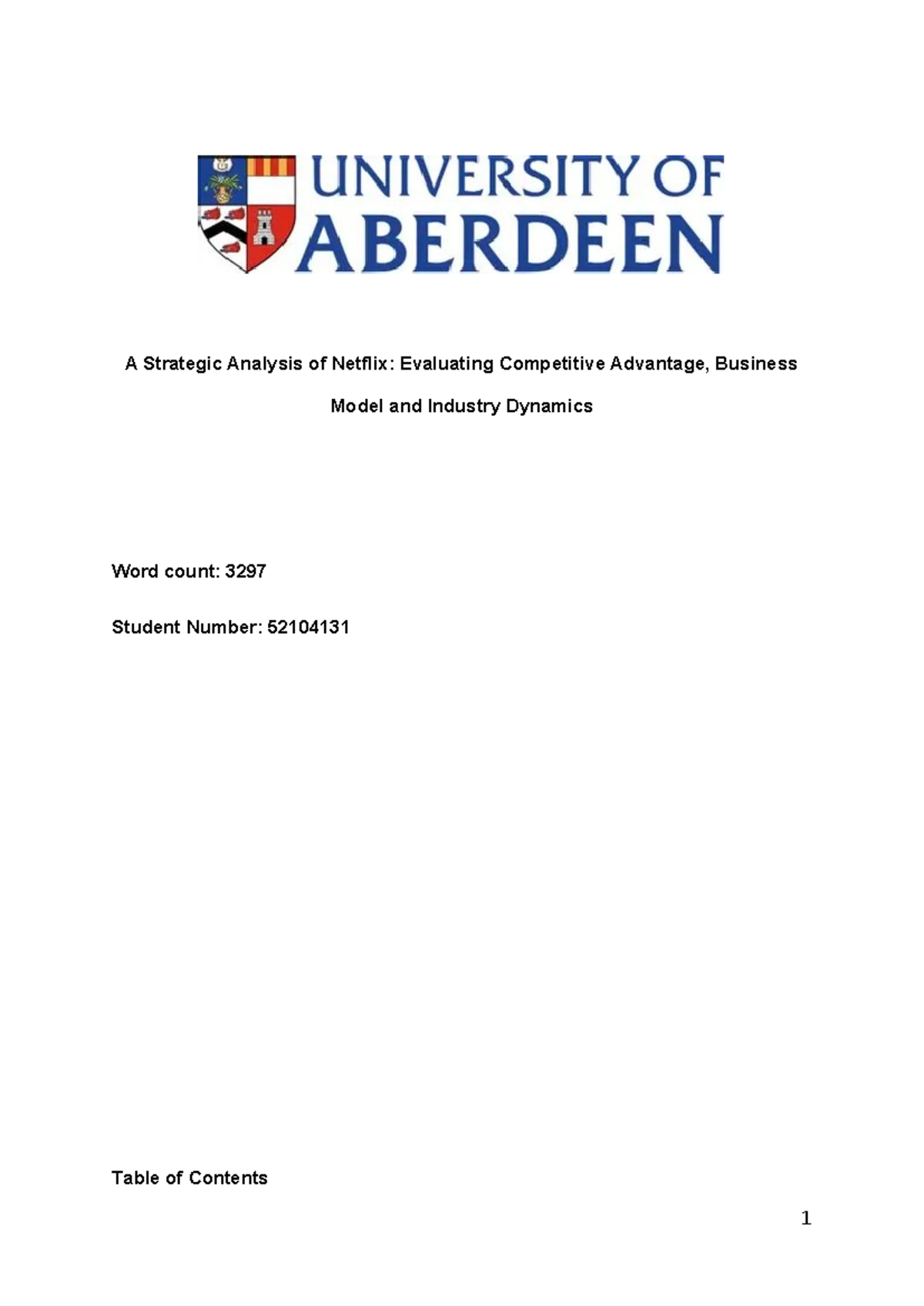 Strategic Analysis of Netflix: Competitive Advantage & Business Model ...