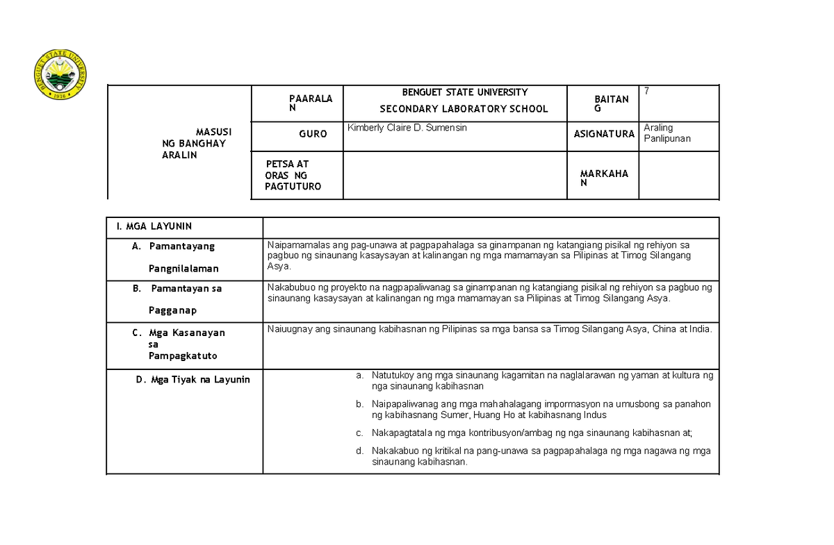 DLP corrected - Ang araling ito ay DLP ng guro. Gabay sa pagkatuto sa ...