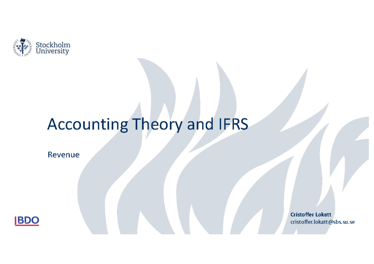 IFRS 15 Revenue Recognition: Analyzing the Five-Step Model in Detail ...