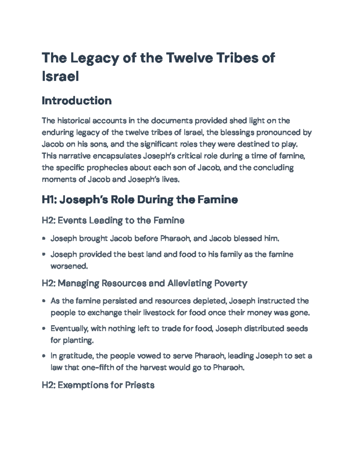 The Legacy of the Twelve Tribes of Israel: Historical Insights ...