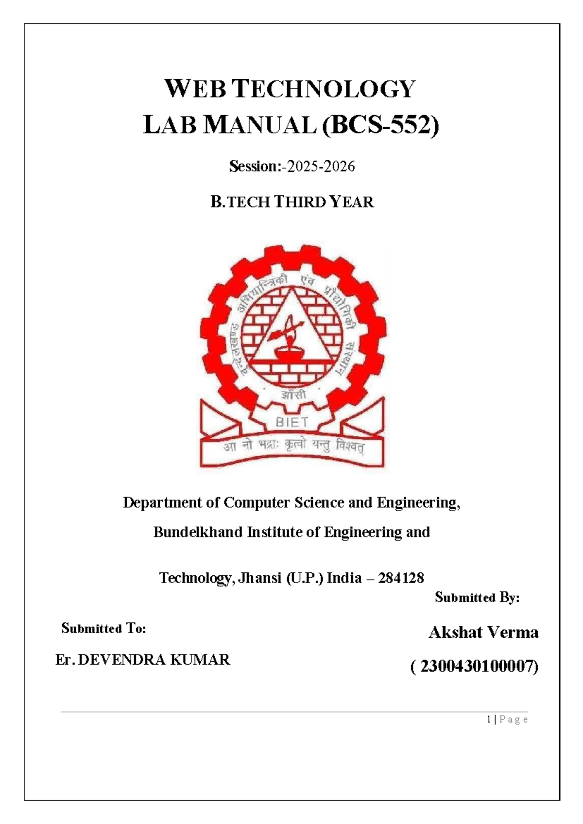WDC - rzsteskuflifi - b.tech electronics and communication engineering ...