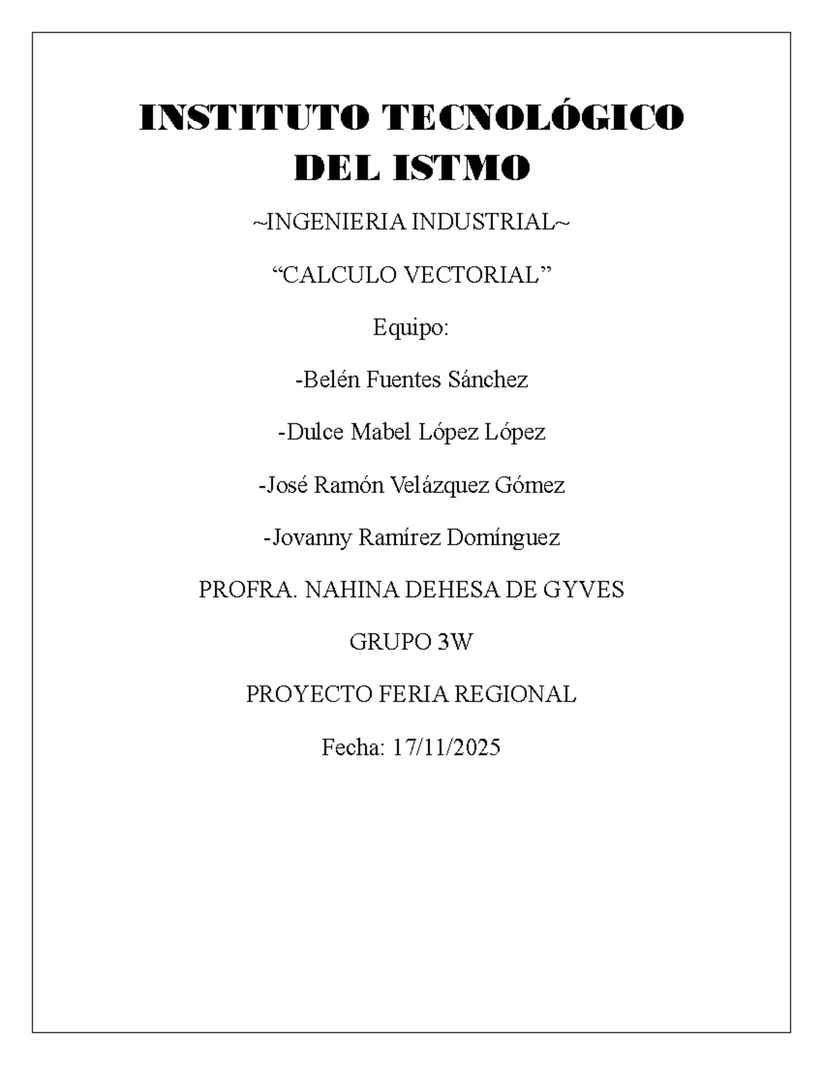Proyecto Maqueta Interactiva de Curva Helicoidal - Cálculo Vectorial ...