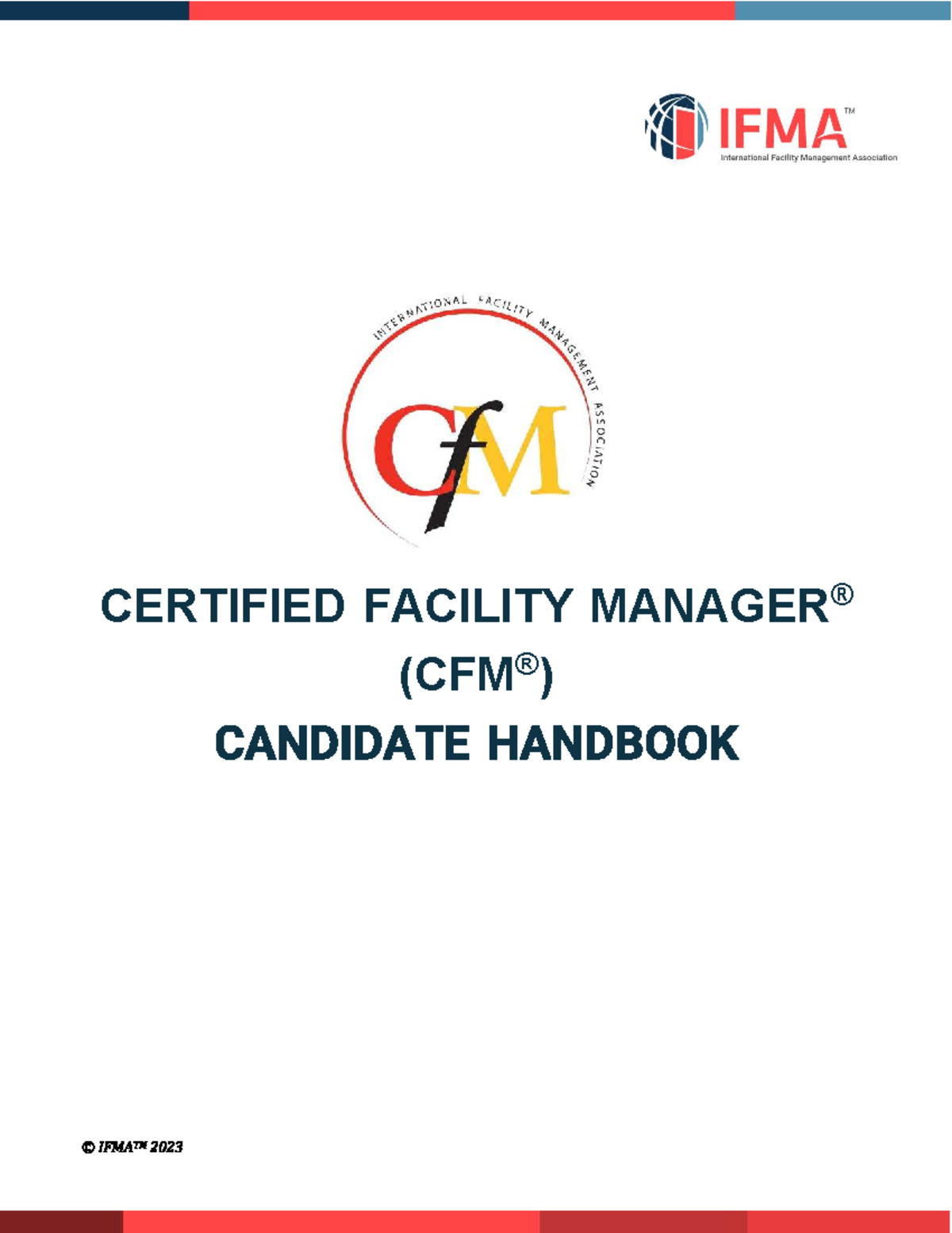 IFMA CFM Certified Facility Examination Guide and Overview - Studocu