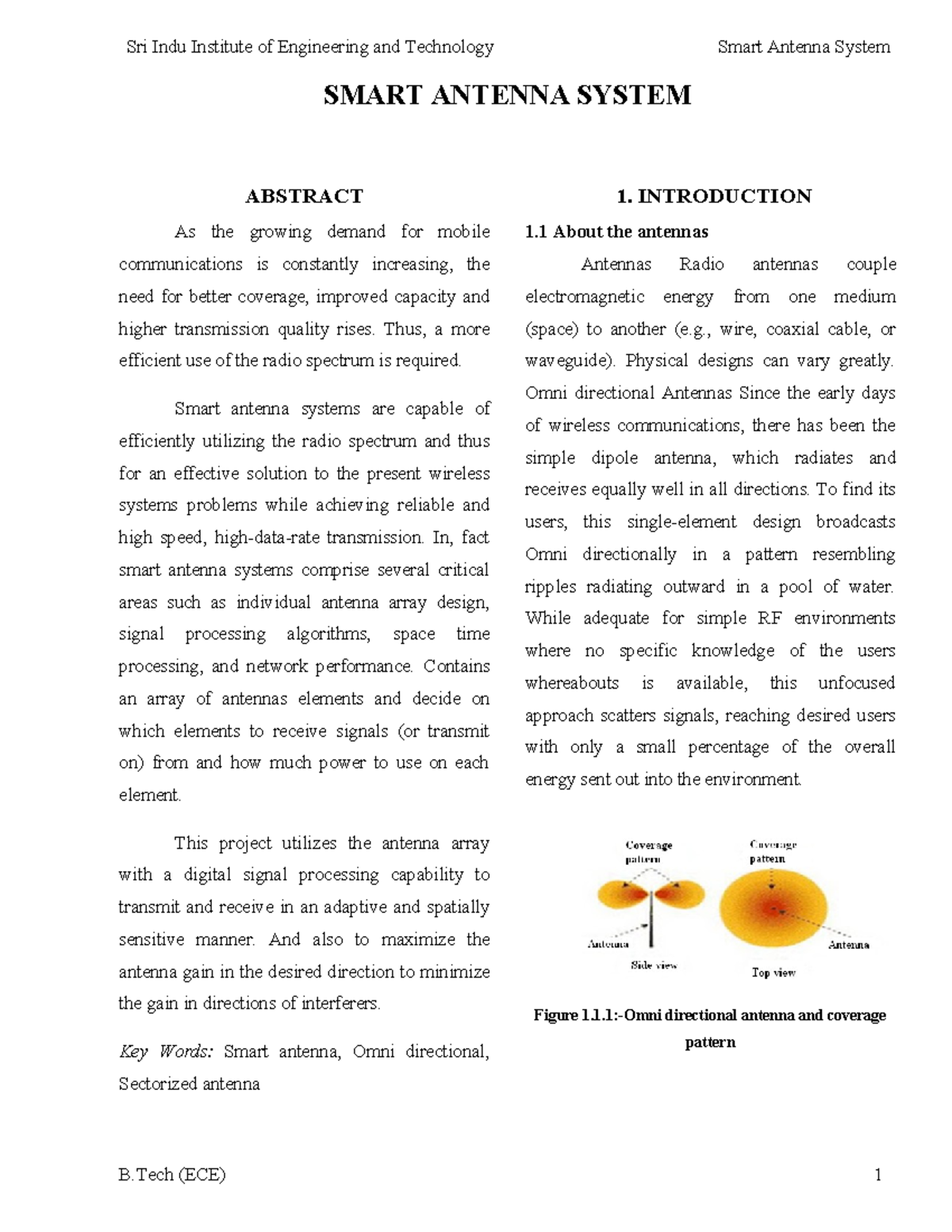 Smart Antenna System Seminar: Advances & Applications in Wireless Tech ...