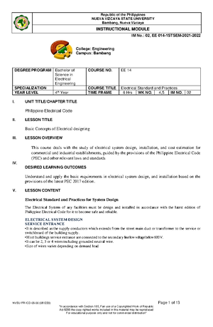 K TO 12 Electrical Learning Module - K to 12 Basic Education Curriculum ...