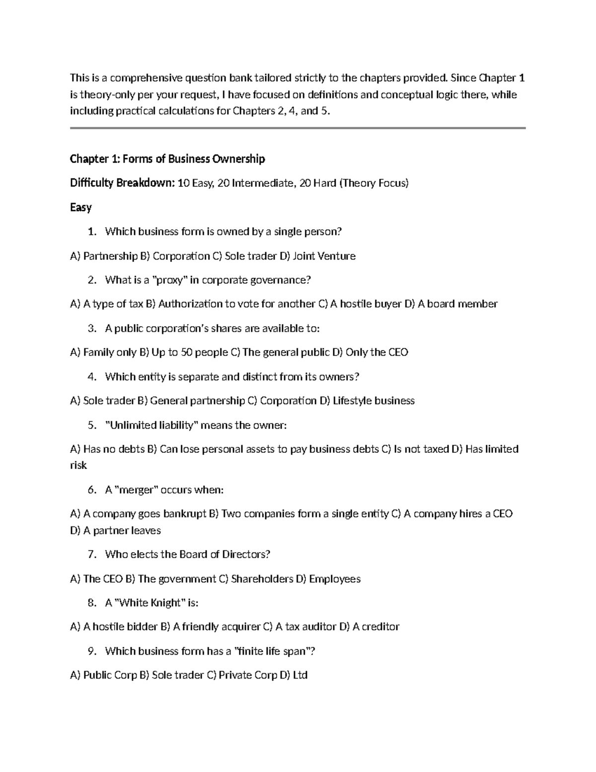 FE Midterm Study Questions: Comprehensive Question Bank - Studocu