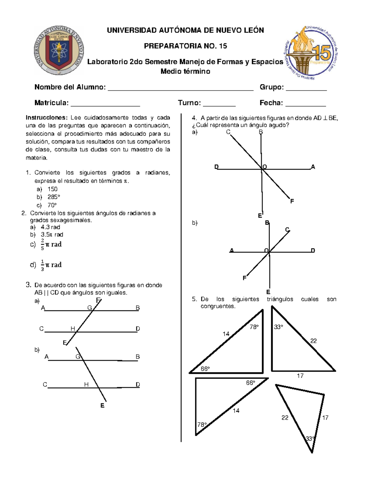 Lab.2do.sem. medio termino 2024 A - UNIVERSIDAD AUTÓNOMA DE NUEVO LEÓN PREPARATORIA NO. 15 - Studocu