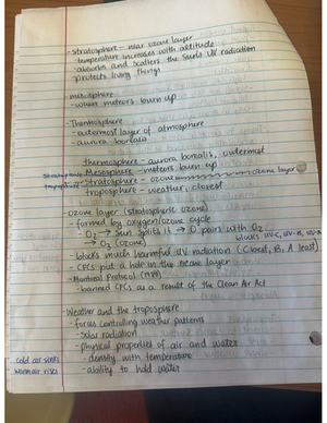Midterm Review Guide for Course ABC101: Key Concepts and Insights - Chapter 6: Biomass energy ...