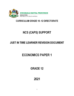 Grade 12 Economics Essays - Grade 12 Economics Essays Prelim and Final ...