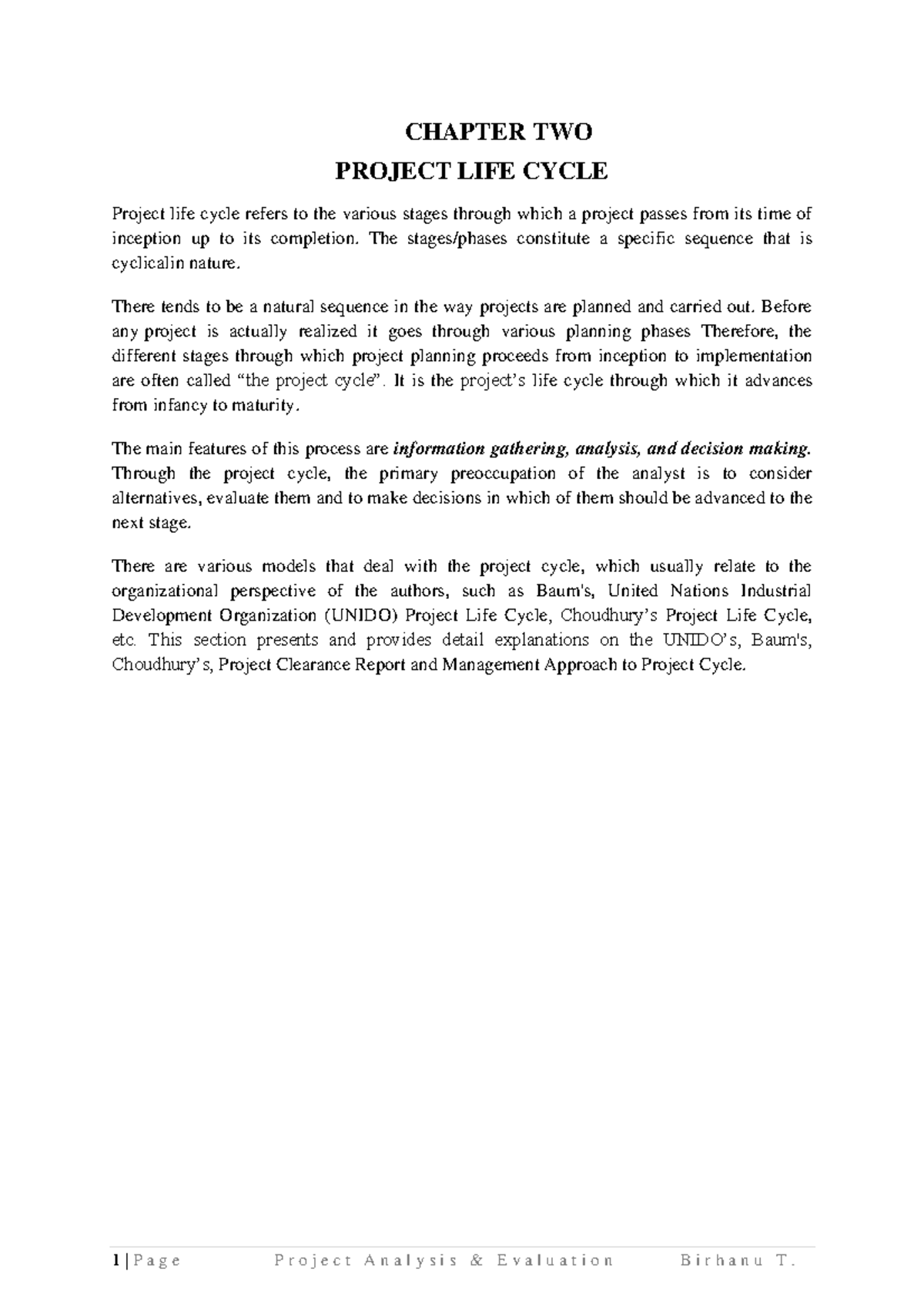 Solid Waste Management Project Proposal