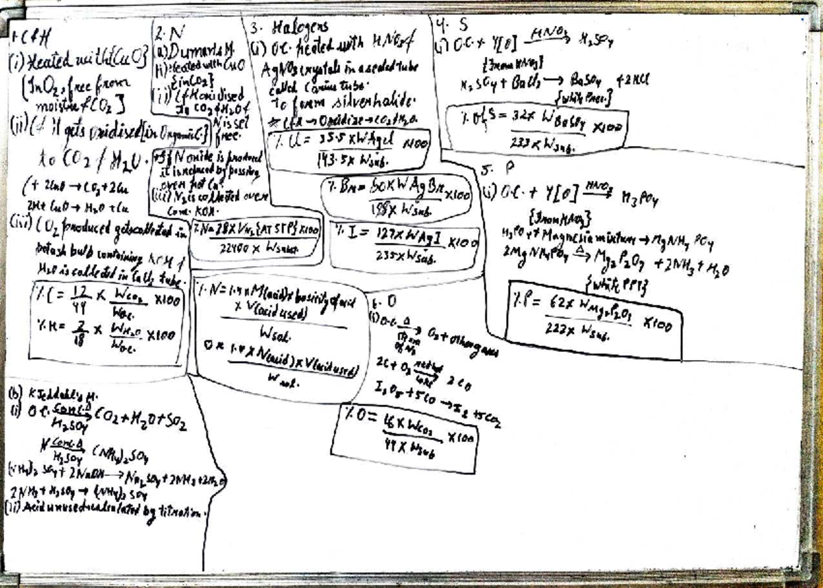 HCGH 2.N 3. Halogens: Chemical Reactions and Titration Notes - Studocu