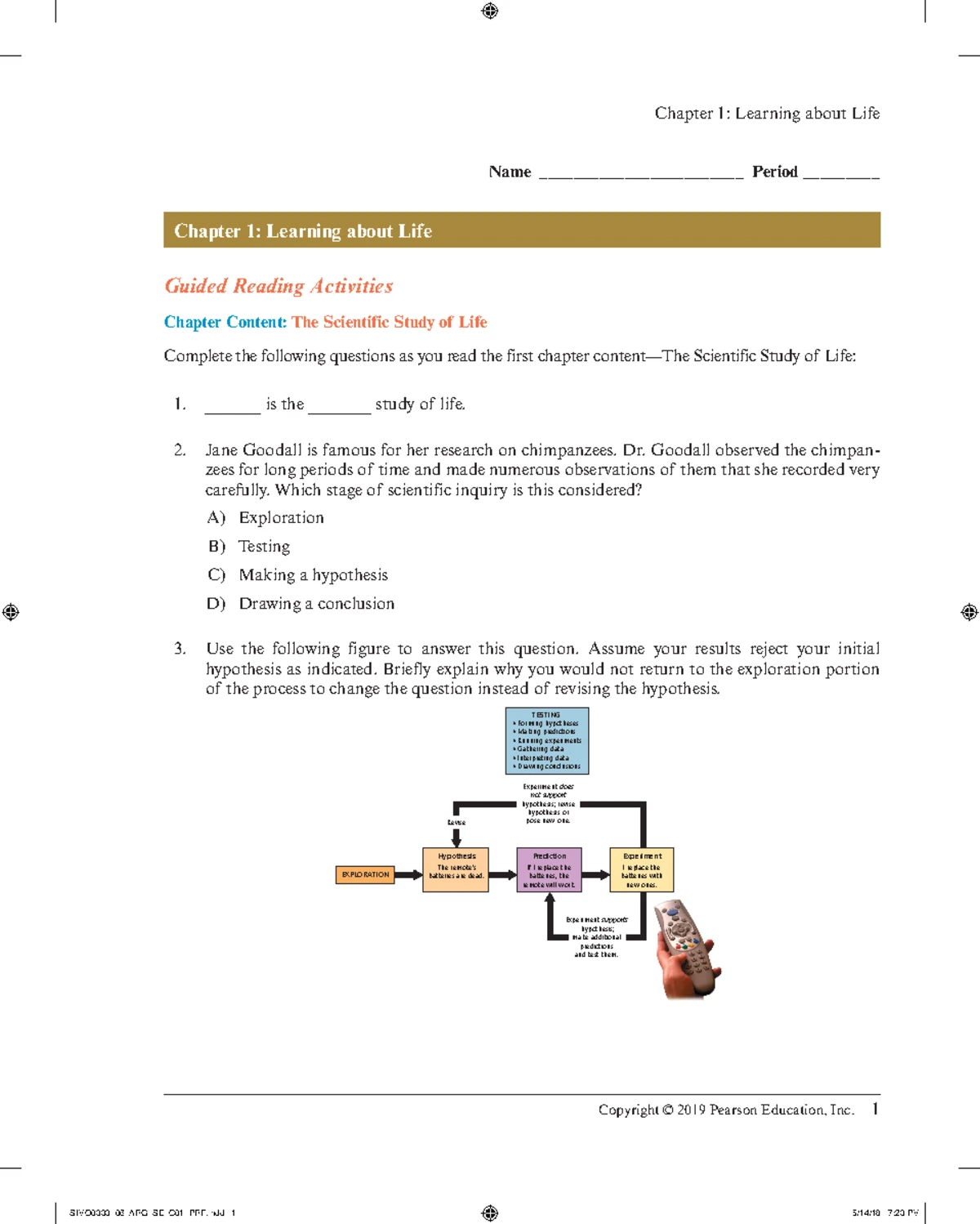 Chapter 2: Guided Reading Activities for Essential Chemistry in Biology ...