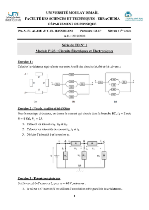 Cours Circuits Electriques - Tronc commun: MIP Circuits Electriques & Electroniques ...