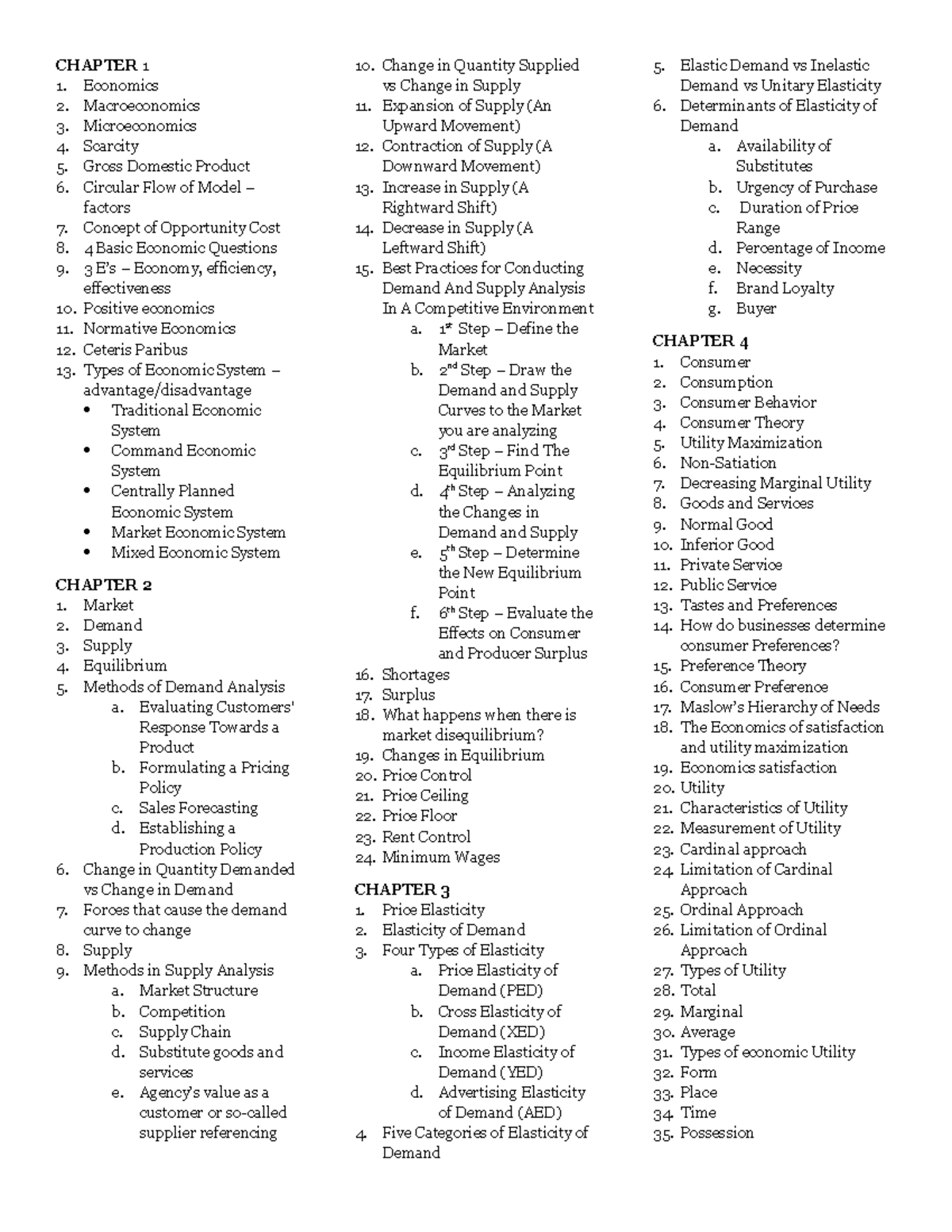 Econ 101: Comprehensive Overview of Economic Principles and Systems ...