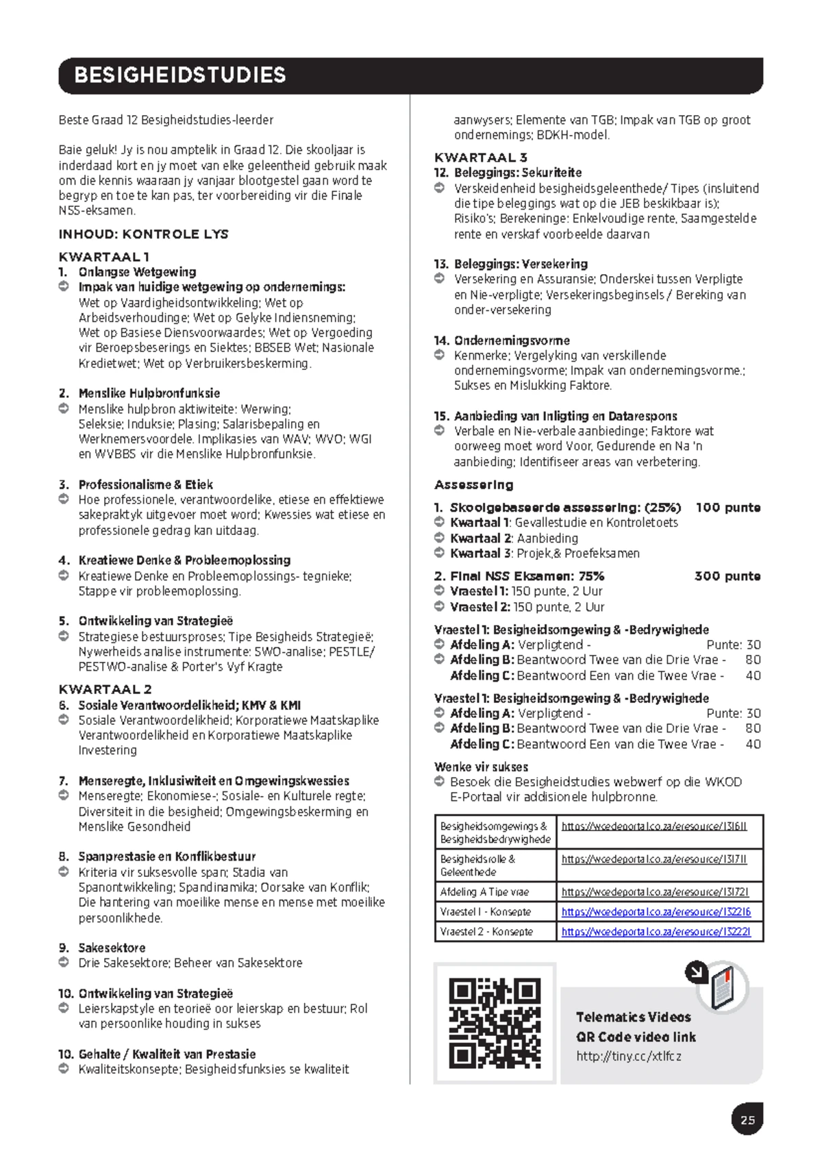 HOOFSTUK 10 Notas OOR Leierskap en Bestuur: Graad 12 Besigheidsstudies ...