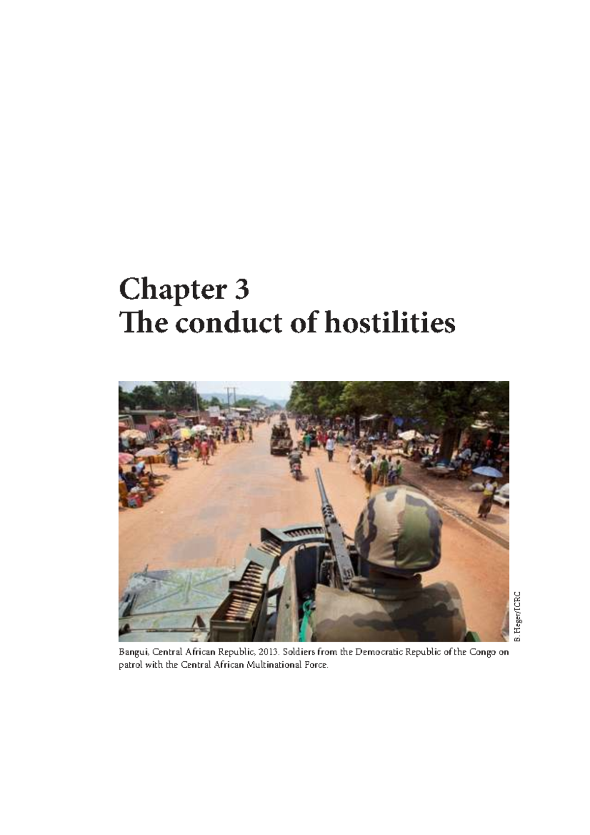 Chapter 3 IHL: Conduct of Hostilities and Civilian Protection - Studocu