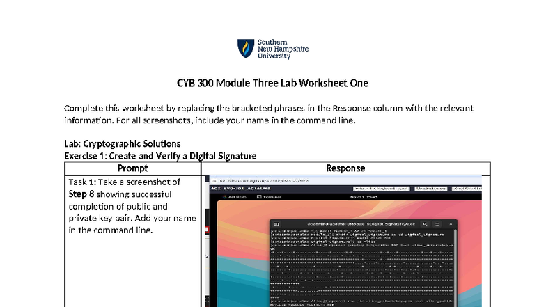 CYB 300 Module Three Lab Worksheet One Cindy Abbott - CYB 300 Module ...