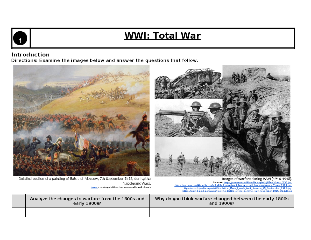 WWI Warfare Two - This information is very informationy - WWI: Total ...