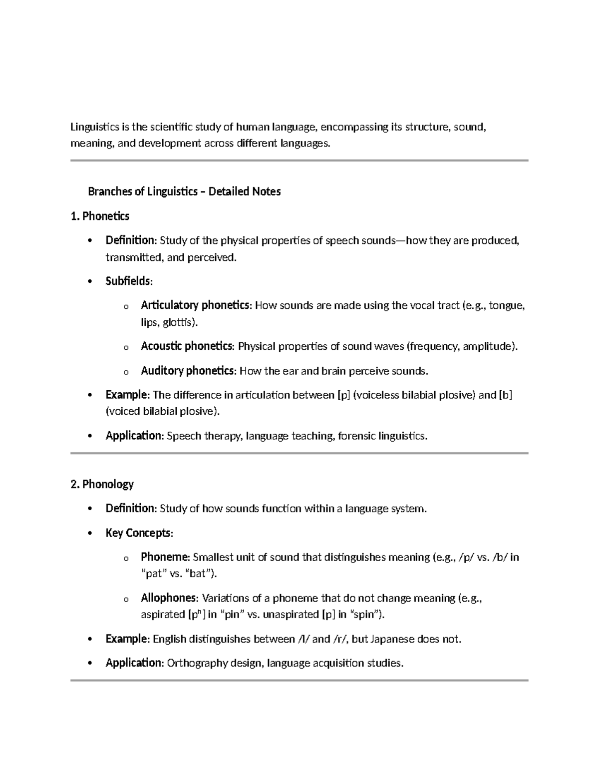 Linguistics Branches and Their Role in Indigenous Language Learning ...