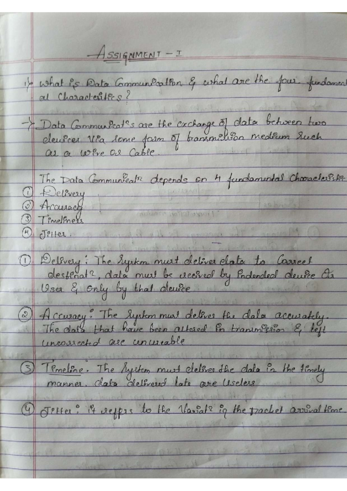 Computer Network Important Questions: Data Communication Fundamentals ...