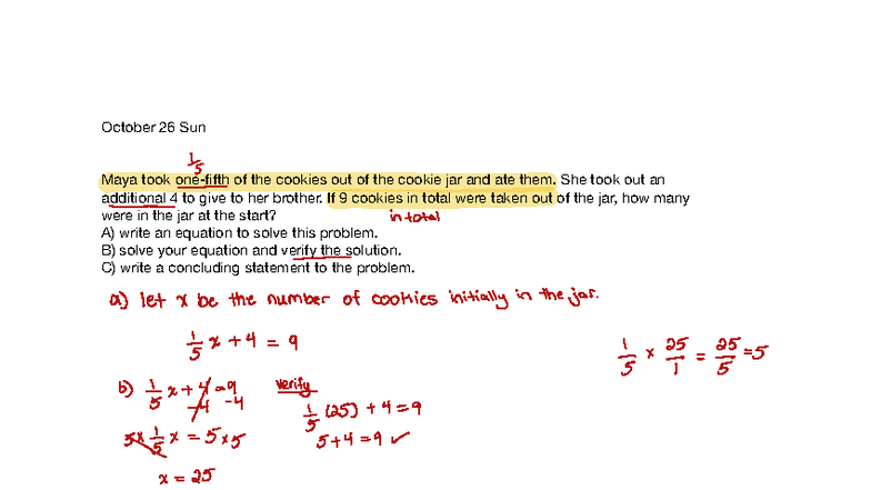 Math Notes: Cookie Problem, Hamburger Cost, and Statistics (Oct 26 ...