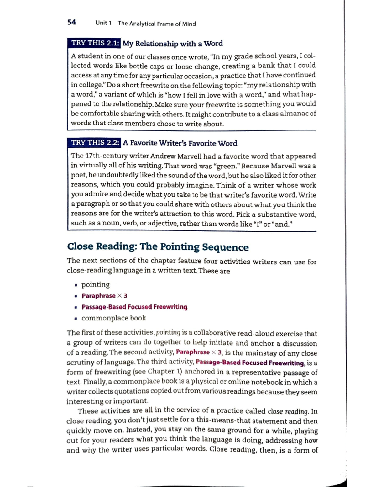 Final Exam Study Guide for Course XYZ: Analyzing Language and Writing ...