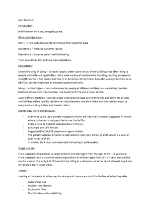 Unit-22-Assignment-1 GUidance 24-25 - Unit 22 Market Research ...